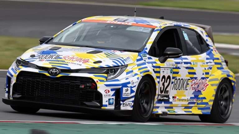 Toyota unveils liquid hydrogen-powered Corolla for Super Taikyu Series